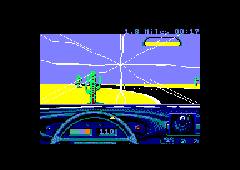 Test Drive II - The Duel (1989)(Accolade)(Disk 1 of 2) - ROMs Amstrad ...